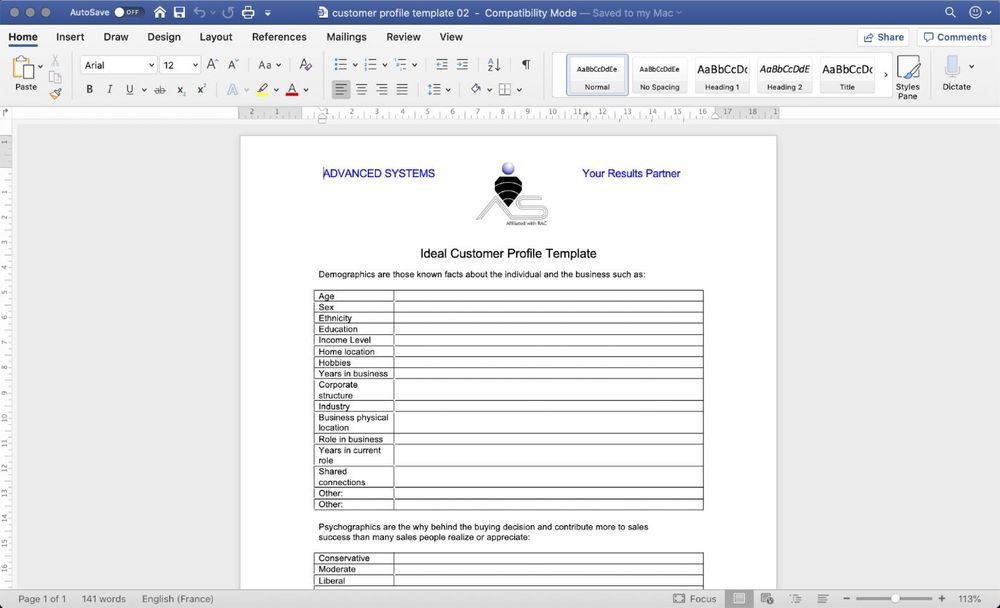 5 Examples of Ideal Customer Profile Templates